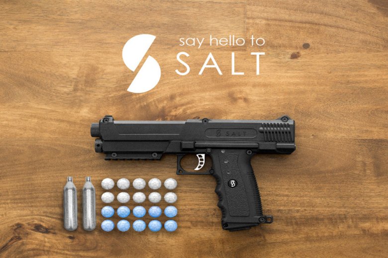 Salt Gun ปืนพกป้องกันตัวที่ไม่ถึงตายแต่ก็ทำอันตรายได้ไม่เบา! - BT beartai