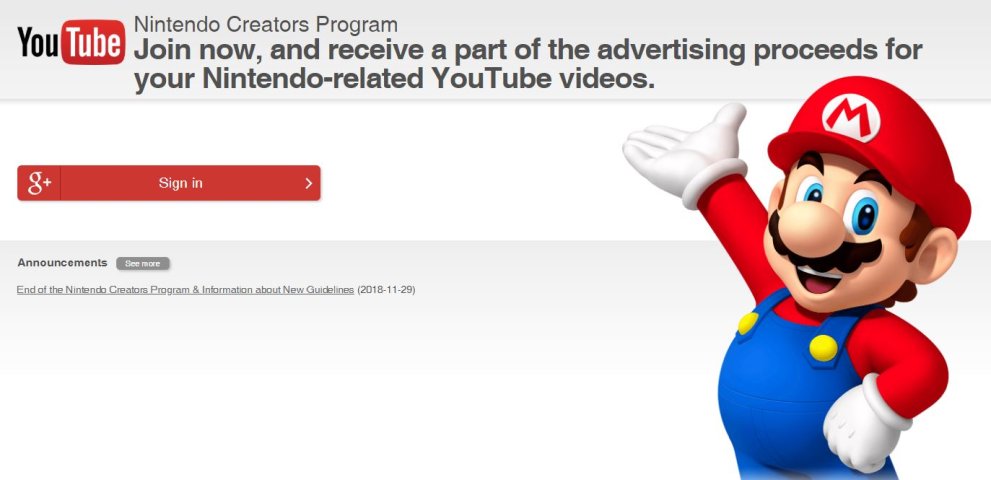 Nintendo ประกาศยกเลิก Nintendo Creators Program สิ้นปีนี้ เเละเปิดกว้าง ...