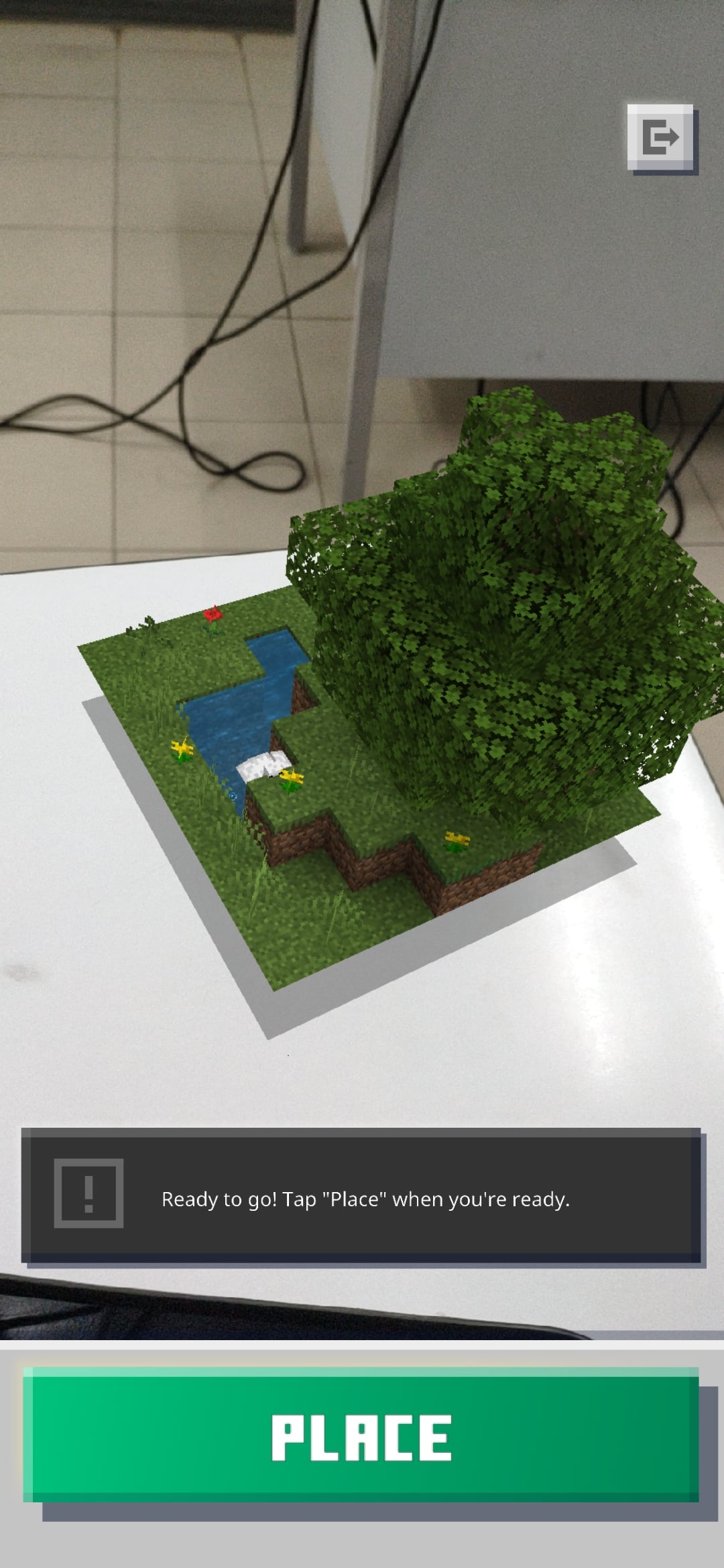 ลองเล่น ส่อง Gameplay Minecraft Earth BETA