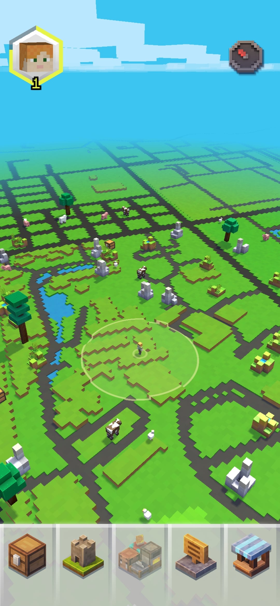 ลองเล่น ส่อง Gameplay Minecraft Earth BETA