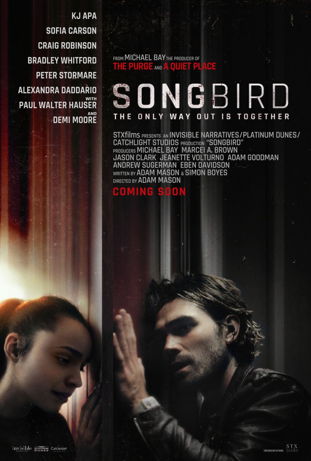 ชมตัวอย่างแรกของหนังเชื้อไวรัส Covid-23 ถล่มโลก "Songbird" จากผู้กำกับ ...