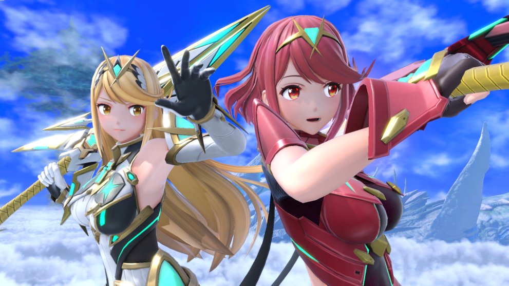 Super Smash Bros. Ultimate จะเปิดให้เล่น Pyra และ Mythra จาก Xenoblade ...