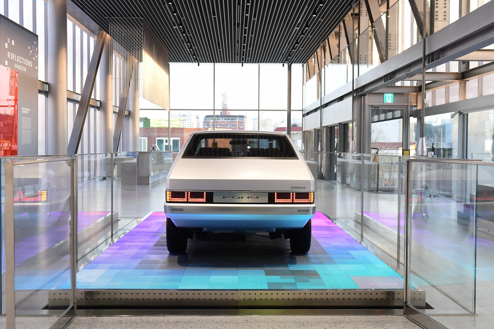 Hyundai Pony EV รถยนต์ไฟฟ้าสไตล์เรโทรสุดเก๋ากับกลิ่นอายยุค 70 - BT beartai