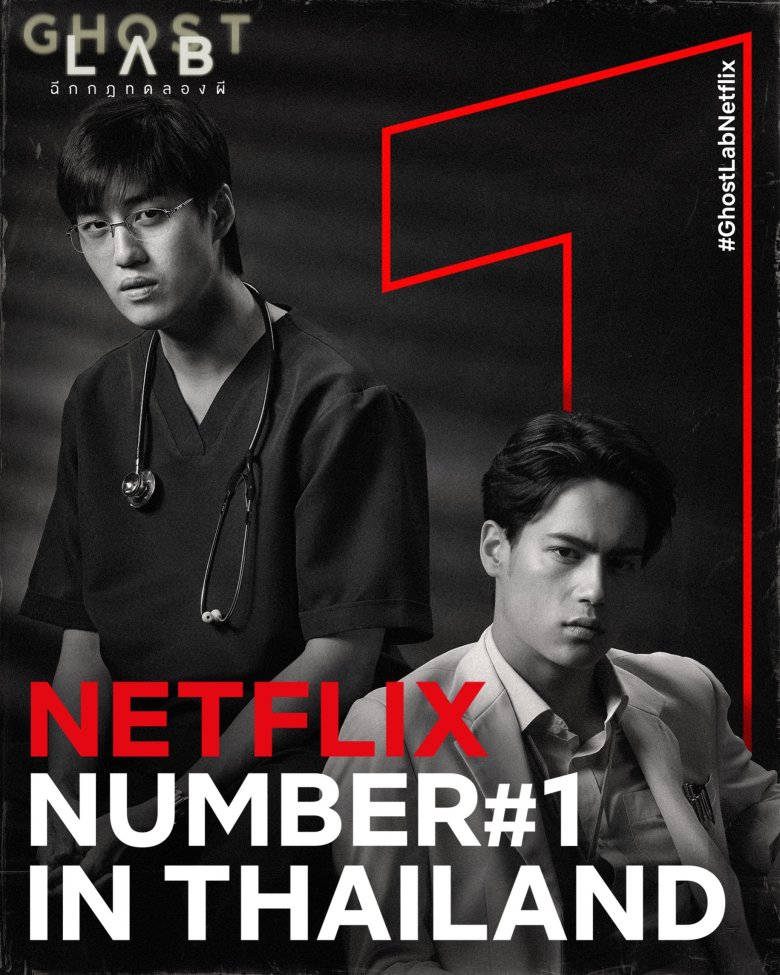“GHOST LAB ฉีกกฎทดลองผี” แซงขึ้นชาร์ตหนังอันดับหนึ่งในประเทศไทย ทาง ...