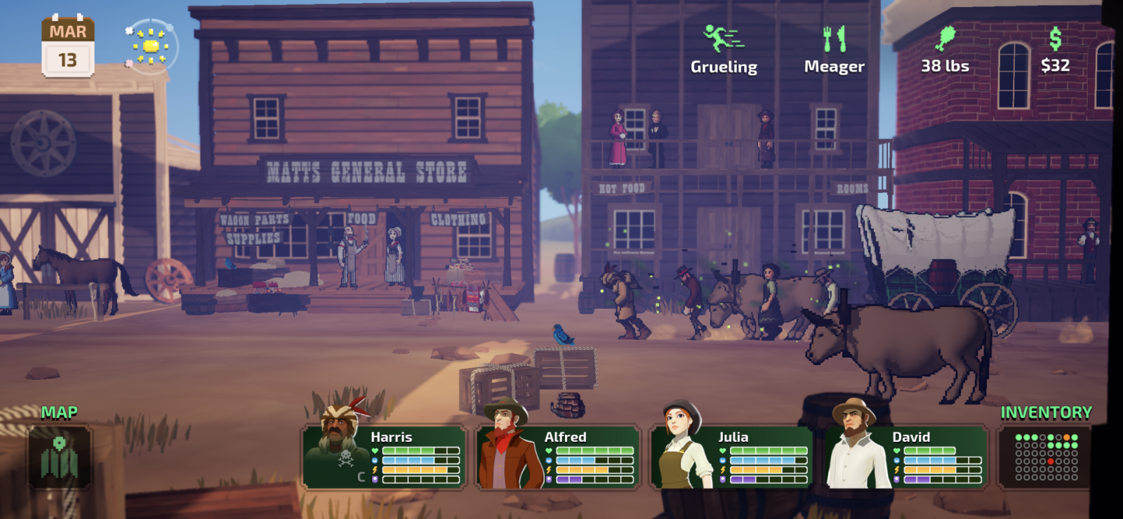 [รีวิวเกม] The Oregon Trail เกมวางแผนผจญภัยบนเส้นทางการค้าสุดทรหด - BT ...