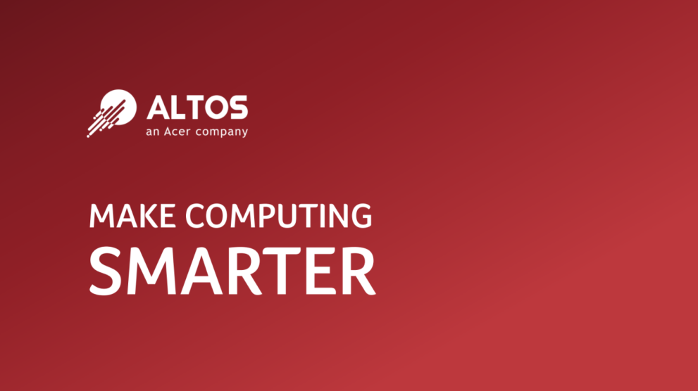 Acer เปิดตัวแบรนด์ Altos Computing ยกทัพ ฮาร์ดแวร์-โซลูชัน ลุยตลาด ...