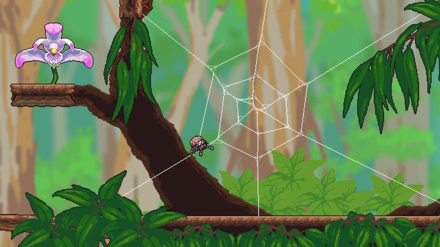 รีวิวเกม Webbed แมงมุมผจญภัยฉบับ 2 มิติที่เน้นแก้ปริศนา - BT beartai