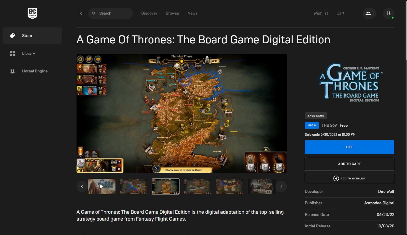 GOT: The Board Game และ Car Mechanic Simulator 2018 แจกฟรีบน Epic Games ...