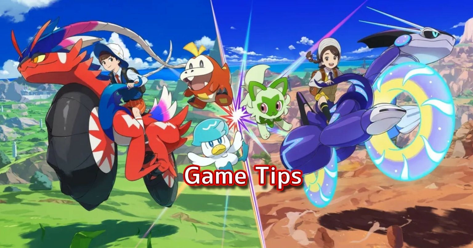 [Tip] สิ่งที่มือใหม่ควรรู้ในเกม Pokemon Scarlet และ Violet - BT beartai