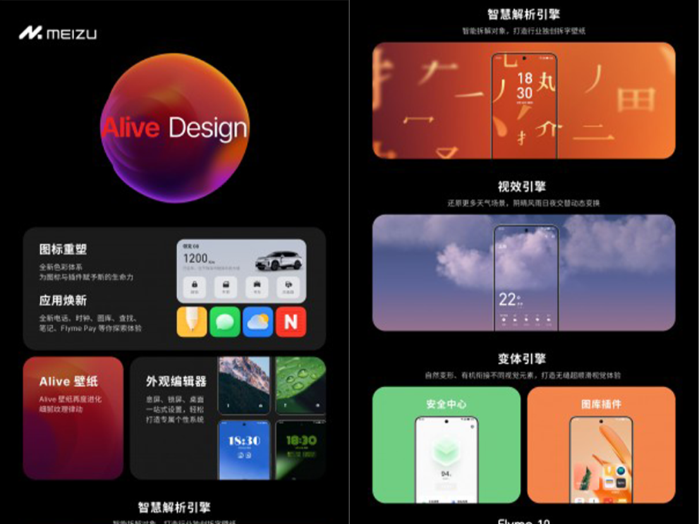 นอกจากไลน์อัป Meizu 20 แล้วยังมีการเปิดตัว Flyme 10 ที่อัปเดตดีไซน์ใหม่ เน้นลุกทันสมัยมาก ...
