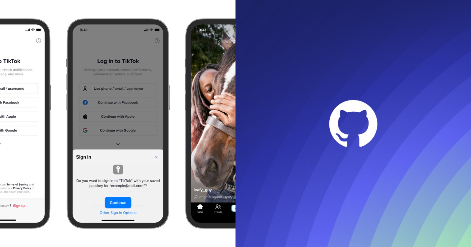 สะดวกไปอีกขั้น TikTok และ GitHub รองรับมาตรฐาน Passkeys โลกไร้รหัสผ่าน - BT beartai