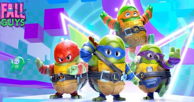 เกม Fall Guys ประกาศครอสโอเวอร์กับ เต่านินจา - BT beartai