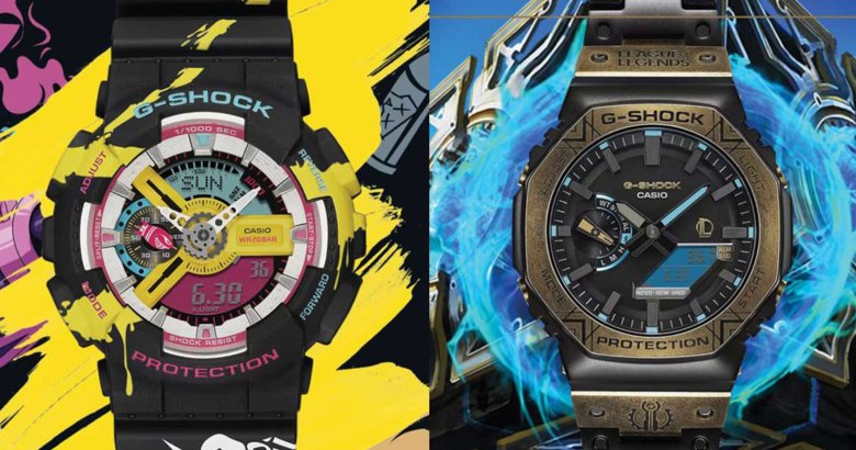 Casio เปิดตัวคอลเล็กชันนาฬิกาข้อมือ G-Shock x League of Legends - BT ...