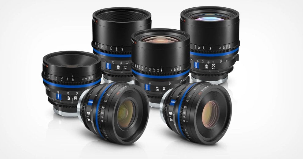 ZEISS Nano Prime เซตเลนส์ Cine T1.5 สำหรับกล้องฟูลเฟรมมิเรอร์เลส ...