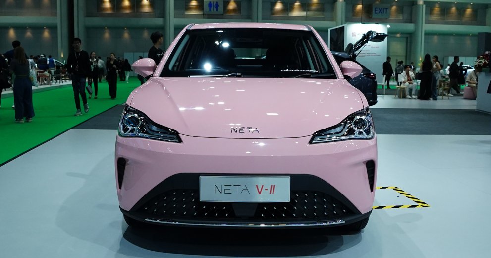NETA V II เปิดราคา 549,000 บาท ประกอบไทย ลดแบตลง เพิ่ม ACC ในงาน Motor ...