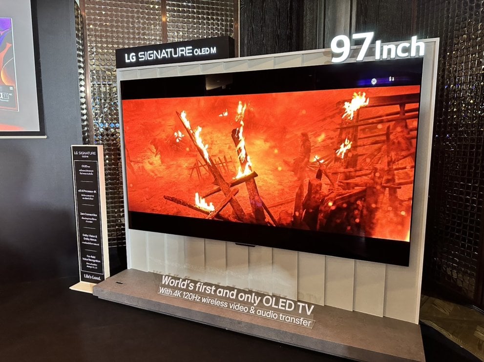 เปิดตัว LG SIGNATURE OLED M4 ทีวีไร้สาย (สัญญาณ) การันตี WebOS อัป 5 ปี ...