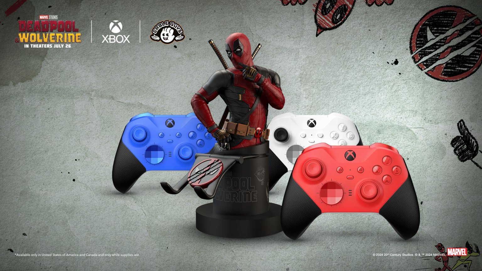 Microsoft เปิดตัว "Cheeky Controller" จอยเกมก้นแน่นที่ได้ Deadpool มา ...