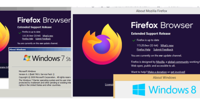 Firefox ESR ขยายสนับสนุน Windows 7/8/8.1 และ macOS 10.15 หรือต่ำกว่า ...
