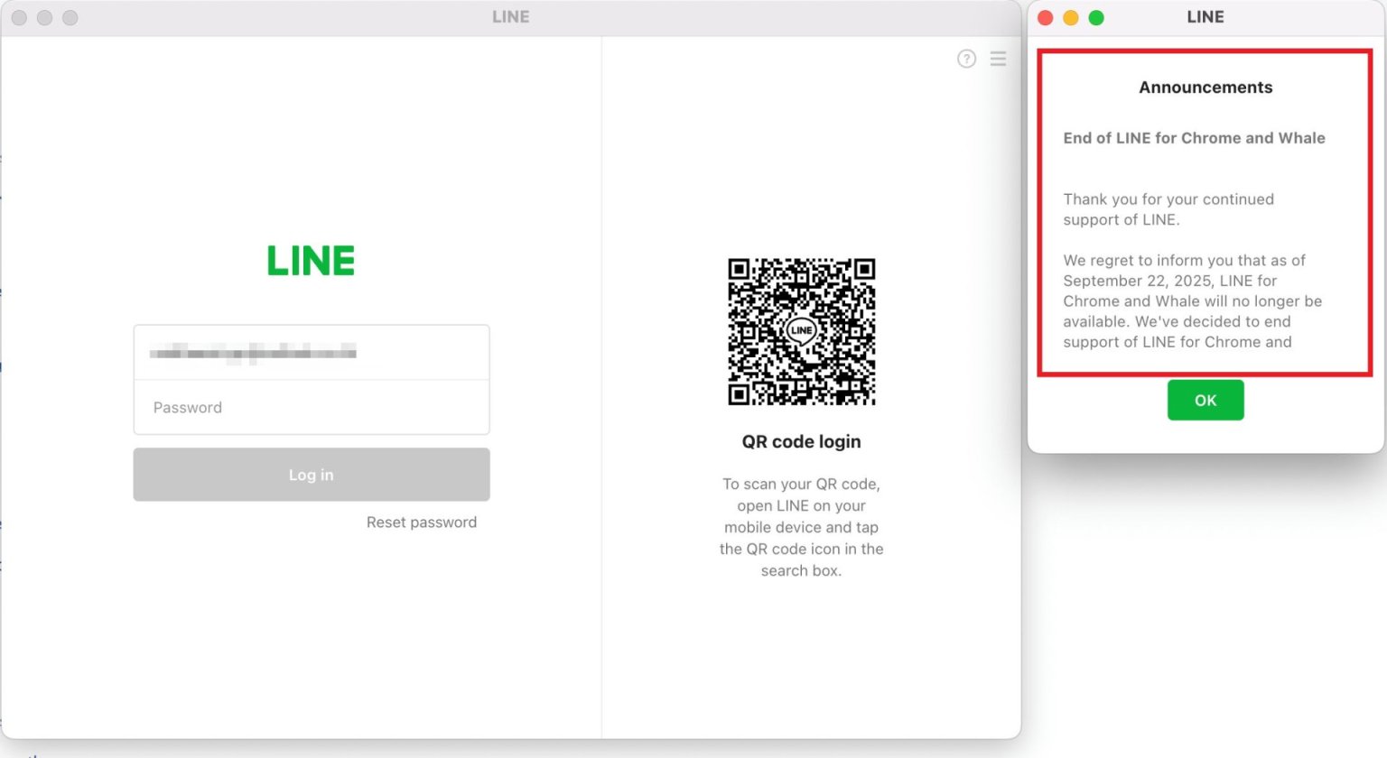 ชาว Linux, ChromeOS ที่ใช้ LINE ลำบาก - LINE ประกาศยุติให้บริการ LINE ...