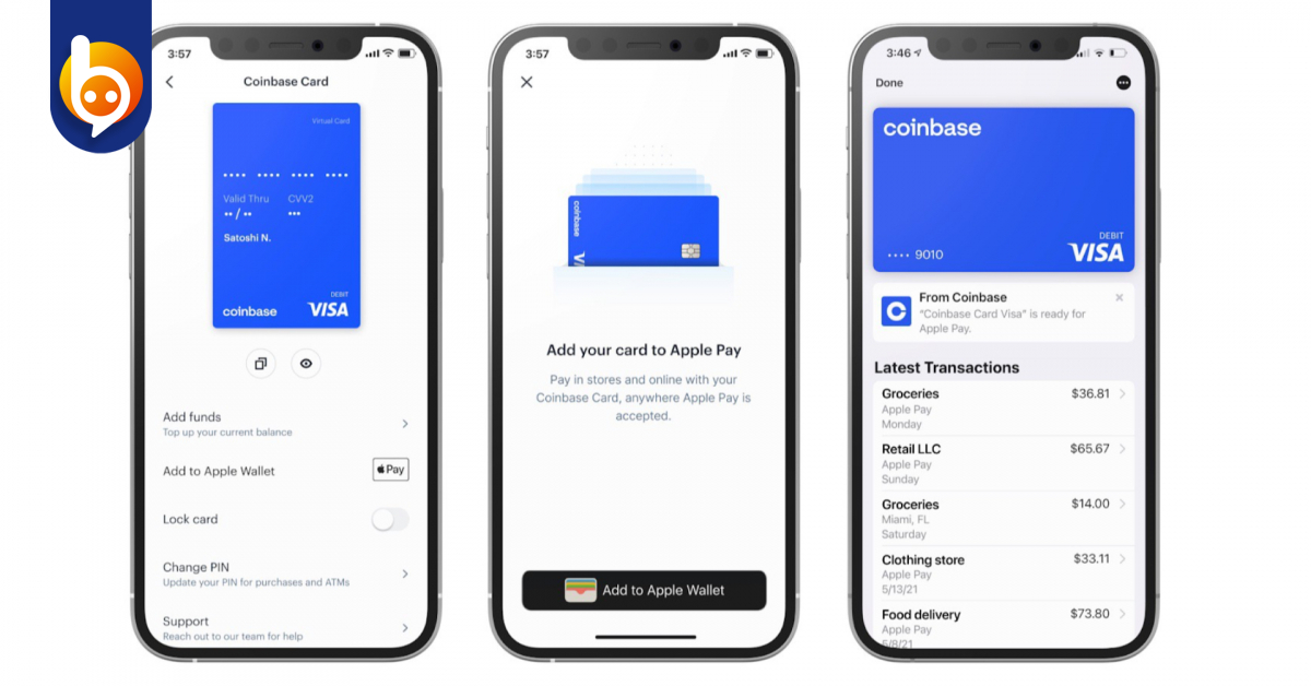 โลกจะเปลี่ยนไป! Coinbase จับมือ Apple และ Google ใช้บัตรจ่ายเงินคริปโตได้ง่าย ๆ - BT beartai