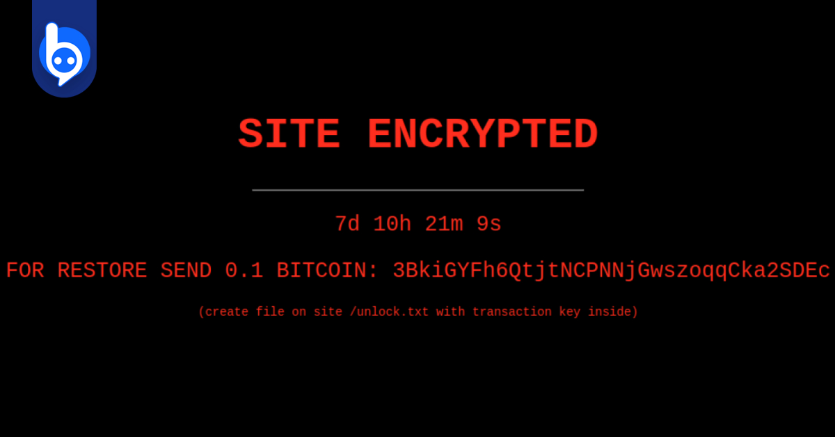 WordPress จำนวนมากถูกแฮก ด้วยมัลแวร์เรียกค่าไถ่ปลอม - BT beartai