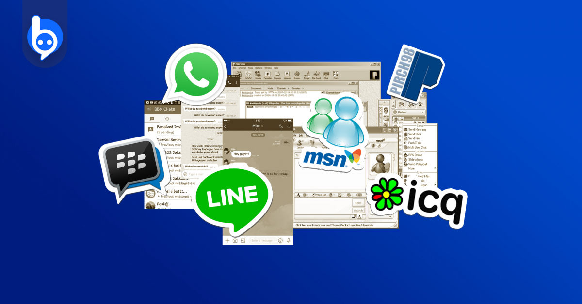 ย้อนวัยหวาน ใครทันแอปแชตอะไรบ้าง - BT beartai