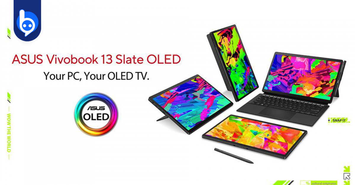 เปิดตัวแล้ว ASUS Vivobook 13 Slate OLED (T3300) ให้หน้าจอ OLED พร้อมปาก ...