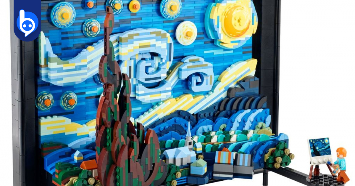 เมื่อ 'The Starry Night' ภาพวาดชื่อดังกลายเป็น LEGO จากการออกแบบของ ...